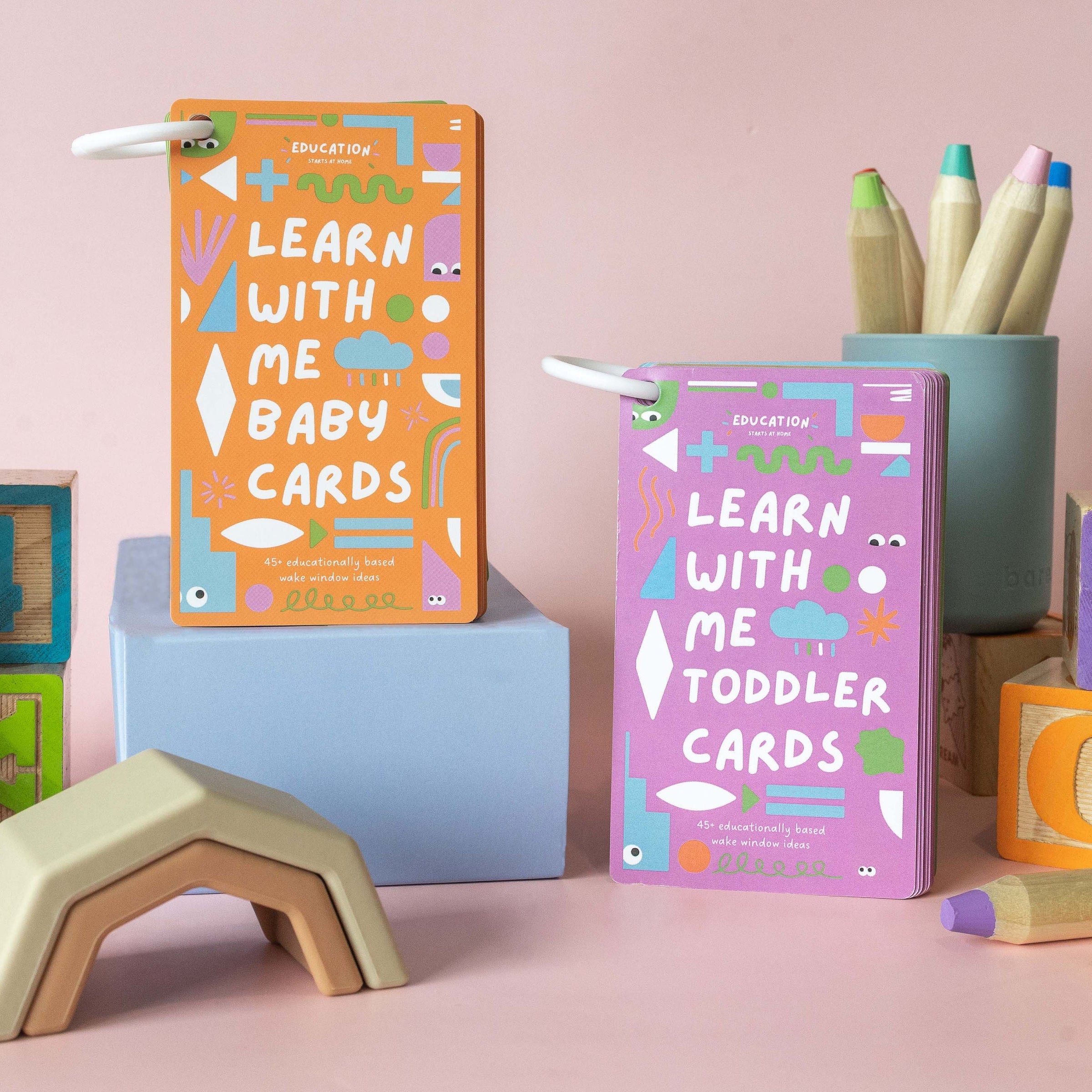 Learn with Me Baby & Toddler Hardcopy Bundle – Education Starts at Home